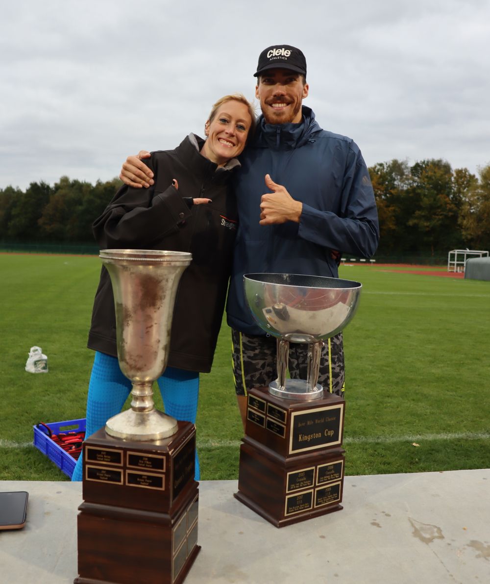 Corey Bellemore and Allison Grace Morgan Win 2021 Beer Mile World Classic